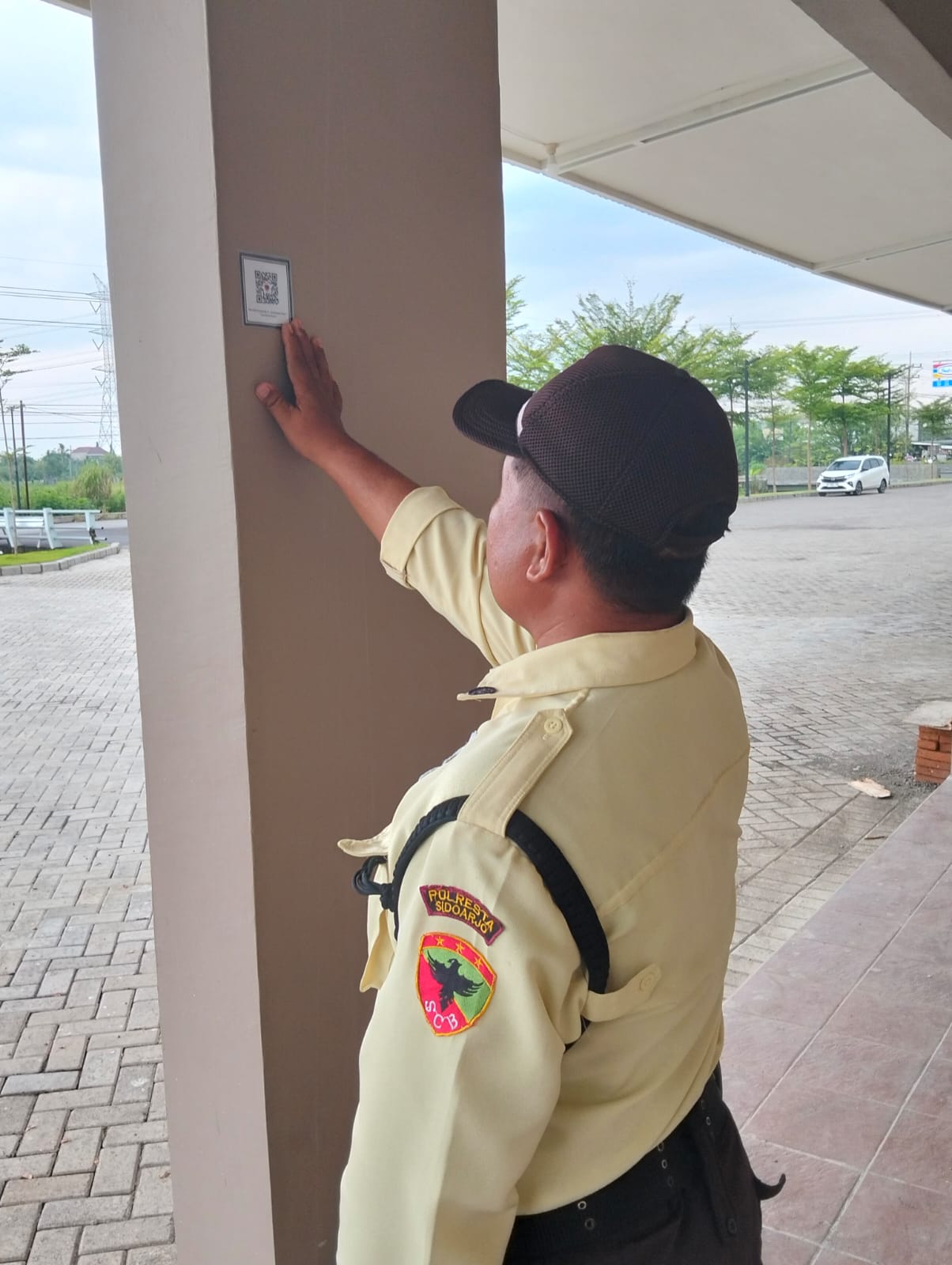 Pemasangan Barcode - Java Residence Sidoarjo - Sentinel Cakra Buana